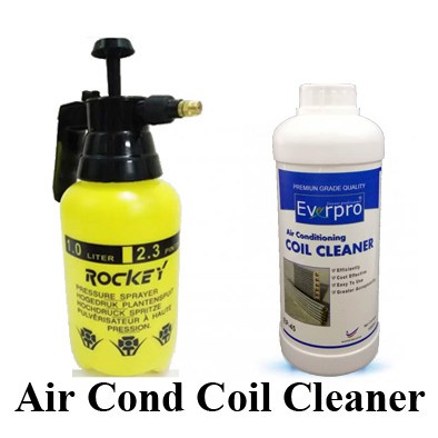 Air Cond aluminium Coil Cleaner With 1 Liter Pressure Sprayer Set ...