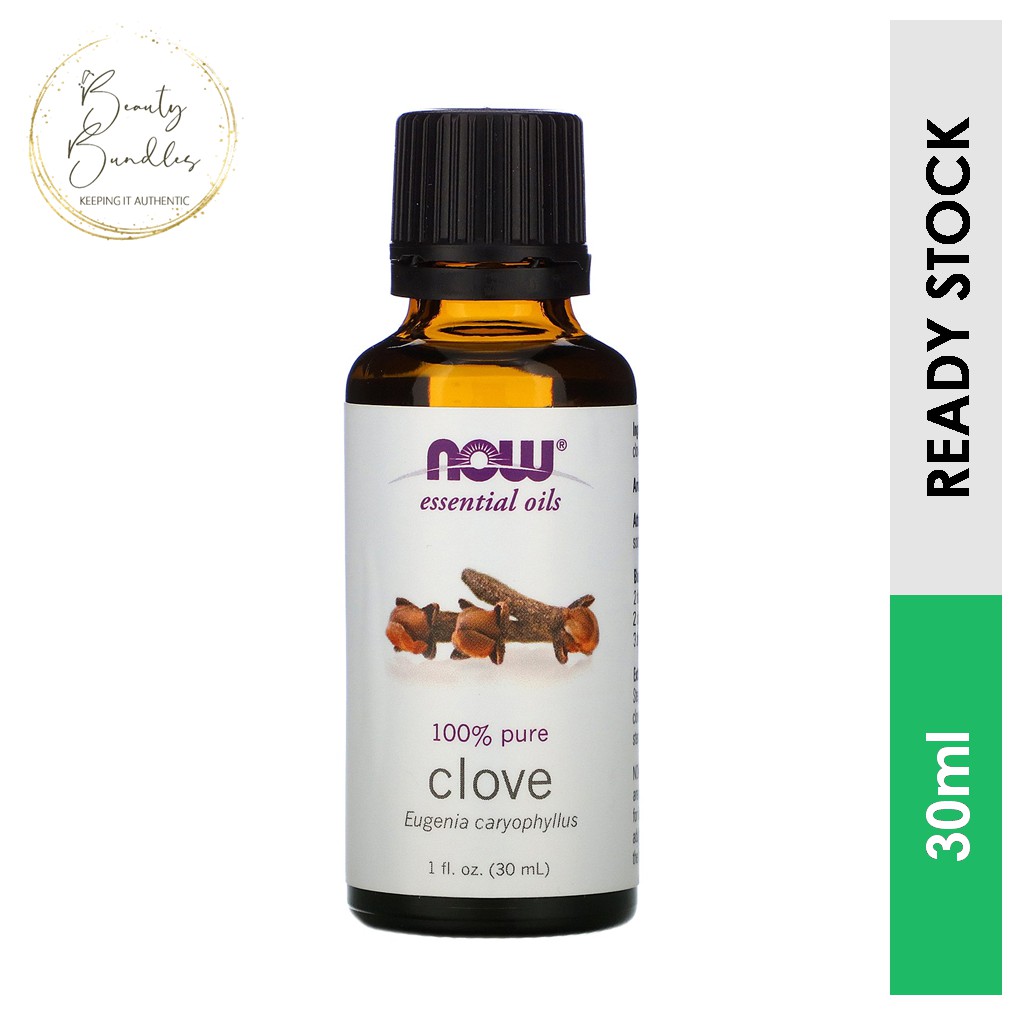 100% Pure Clove Essential Oils, Now Foods (30 ml) | Shopee Malaysia