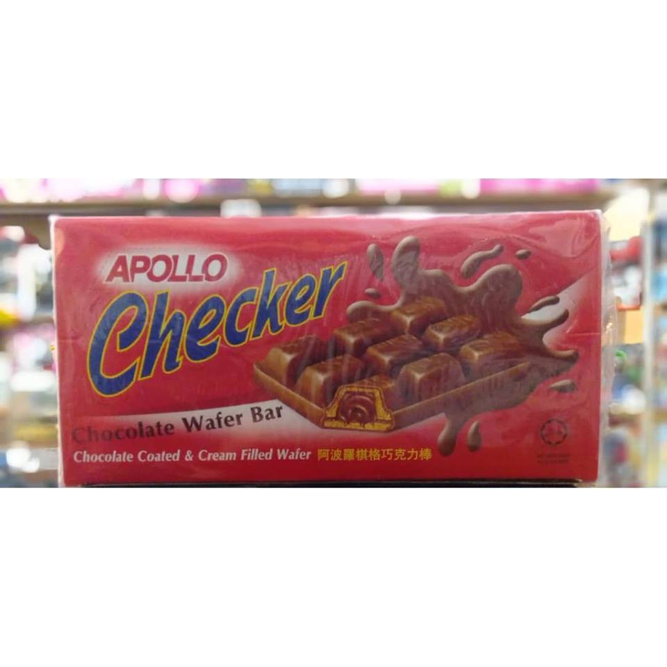 APOLLO CHACKER A1777 CHOCLATE WAFER BAR | Shopee Malaysia