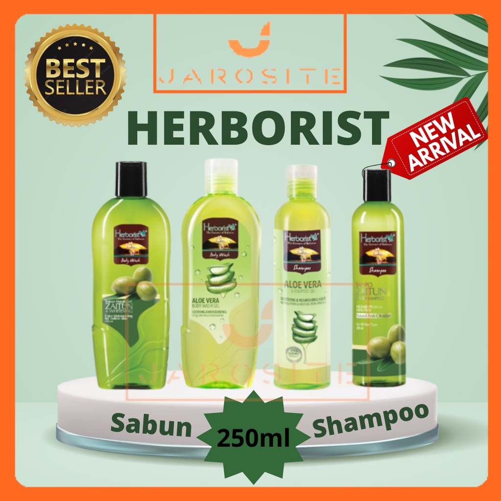 Herborist Shampoo Gel/Aloe Vera Olive Bath Soap 250ml | Shopee Malaysia