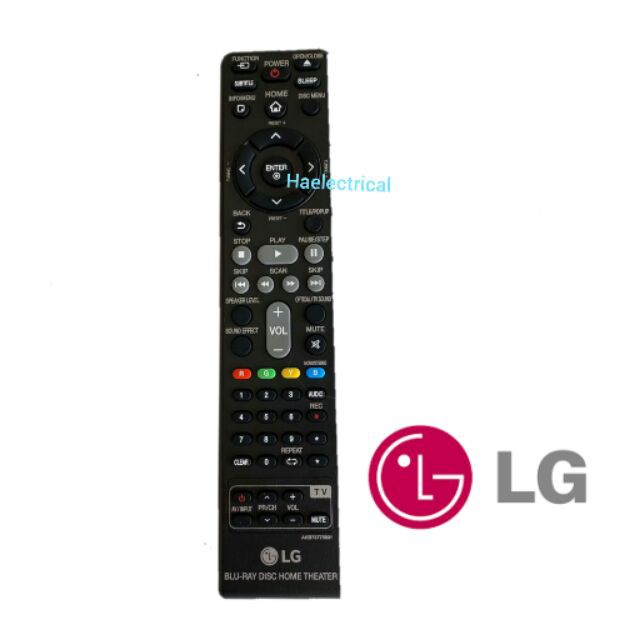 LG DVD Blu-Ray Home Theater Remote Control | Shopee Malaysia