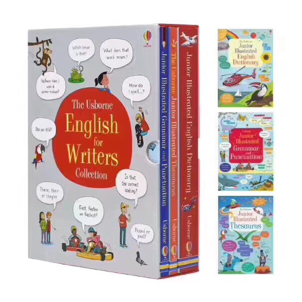 (Ready Stock) Usborne English for Writers Collection (3 books box set ...