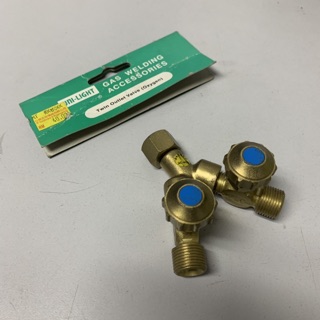 [100% ORIGINAL] UNI LIGHT TWIN OUTLET VALVE (OXYGEN) / GAS REGULATOR ...