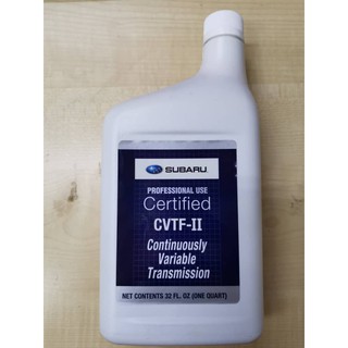 Subaru XV CVTF - II Continuously Variable Transmission Fluid / Gear Oil ...