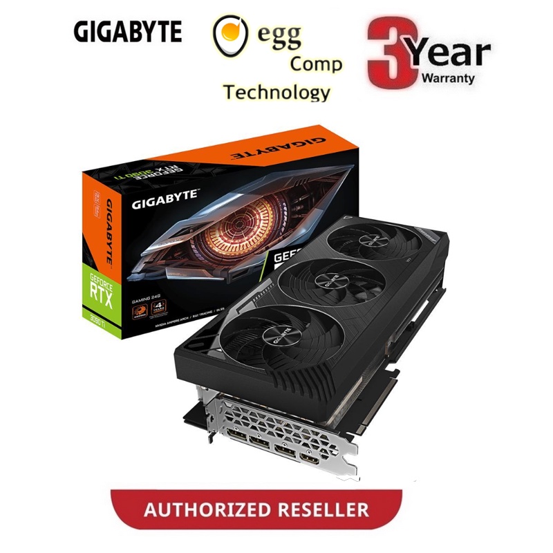 Gigabyte RTX 3090 Ti GAMING 24GB GDDR6X RTX3090Ti | Shopee Malaysia
