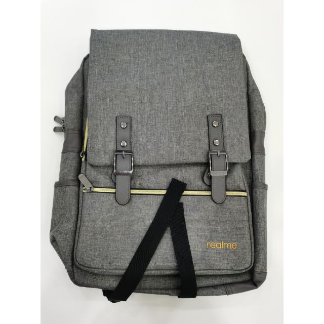 REALME BackPack (Grey Color) | Shopee Malaysia