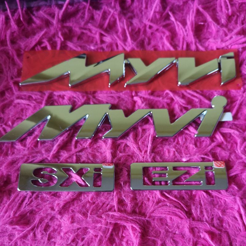 Perodua Original Chrome Emblem Myvi, Emblem Ezi, Emblem Sxi | Shopee ...