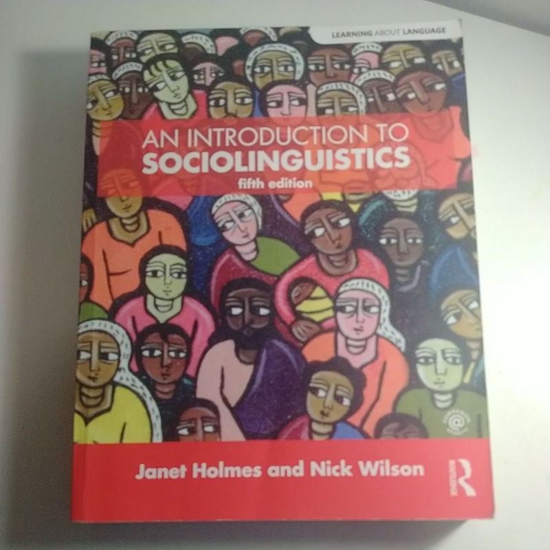 [preloved] An Introduction To Sociolinguistics 5th Edition By Janet Holmes And Nick Wilson