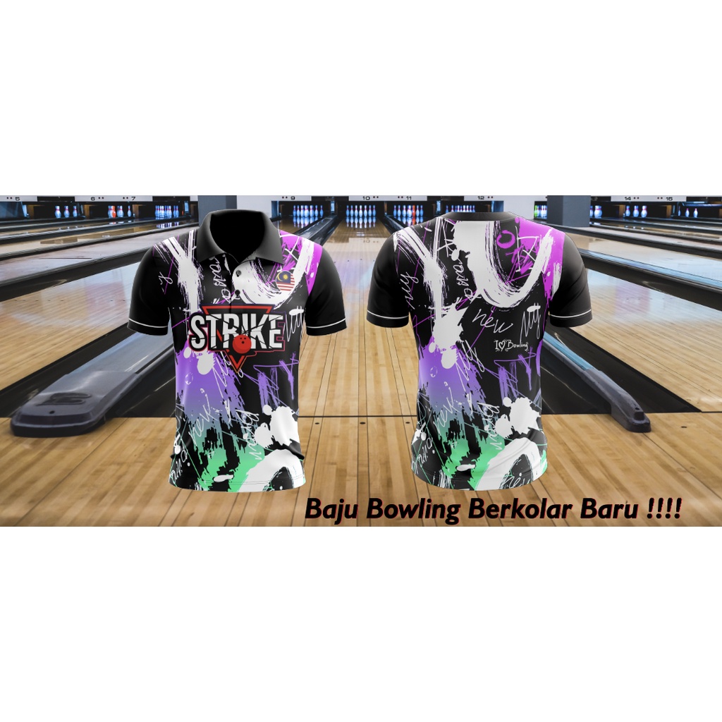 Jersi Bowling Baru berkolar/Polo 2022 Baju Bowling murah | Shopee Malaysia