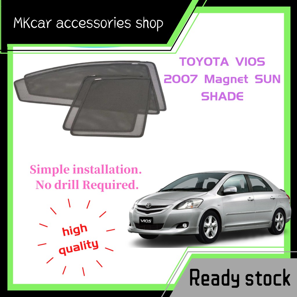 TOYOTA VIOS 2007 Magnet SUN SHADE | Shopee Malaysia