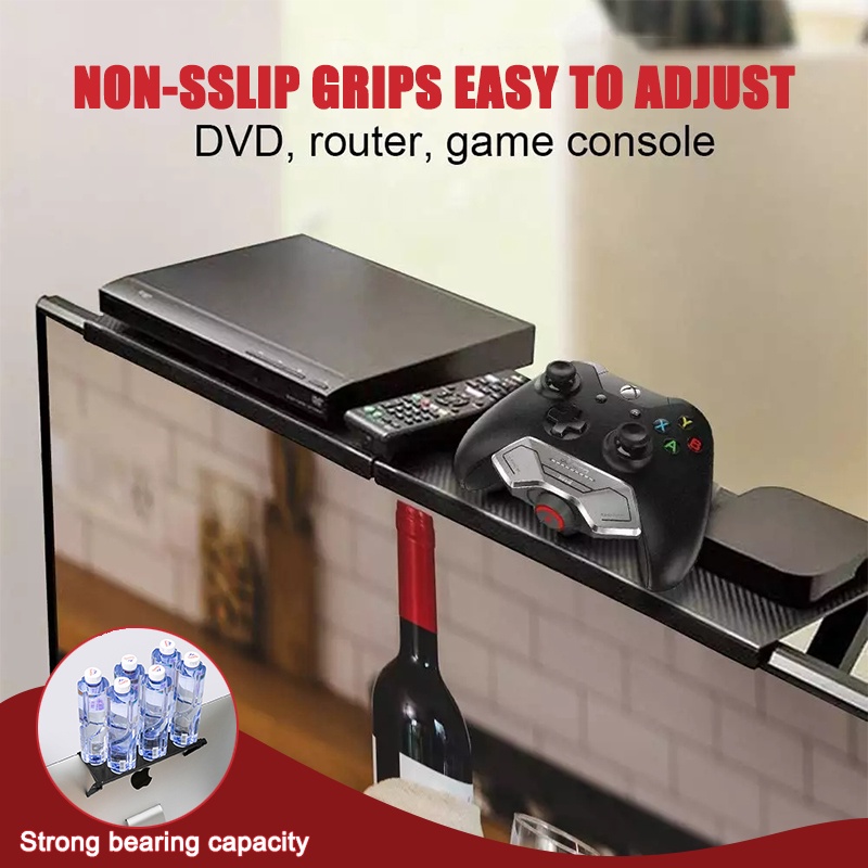 [READY STOCK] Adjustable Screen Box LCD Shelf Rack TV Box Top Rack ...