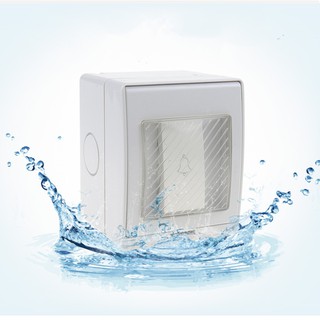 Outdoor Door Bell Push Button Waterproof IP55 Switch Doorbell ...