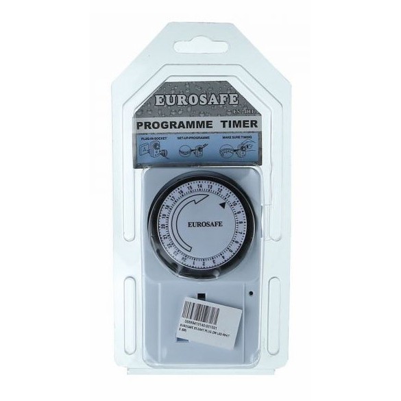 EUROSAFE 13A 24HOURS PLUG IN TIMER SWITCH (SIRIM) | Shopee Malaysia