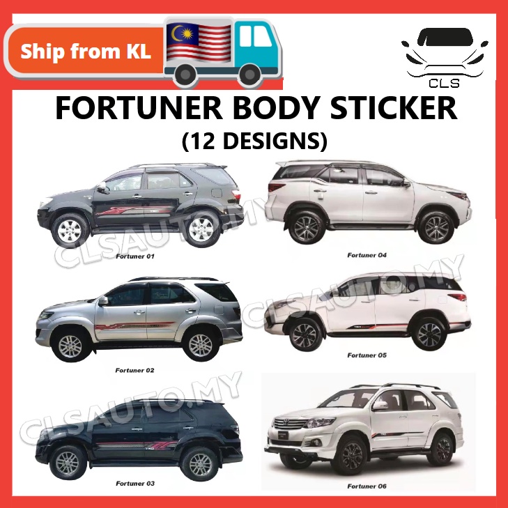 Sticker Design For Toyota Fortuner at Taylah Scobie blog