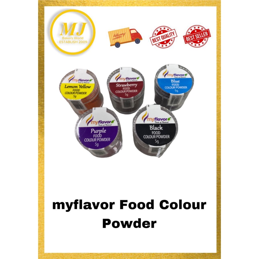 MYFLAVOR FOOD COLOR POWDER | Shopee Malaysia