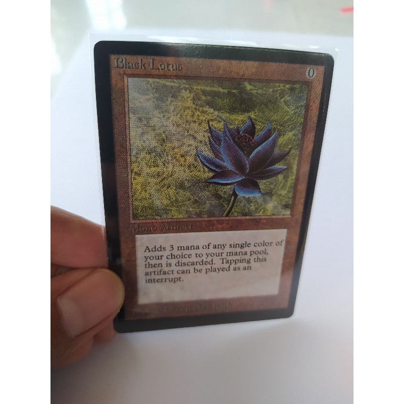 Black Lotus Magic The Gathering Card | Shopee Malaysia