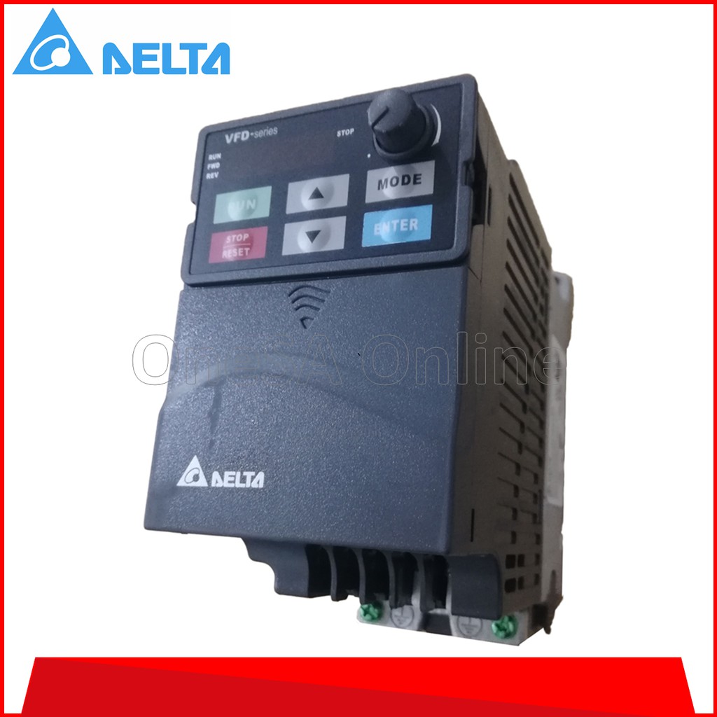 DELTA INVERTER, E SERIES ~ 1.5KW/2HP ~ 220V ~ 3PH, (VFD015E23A ...