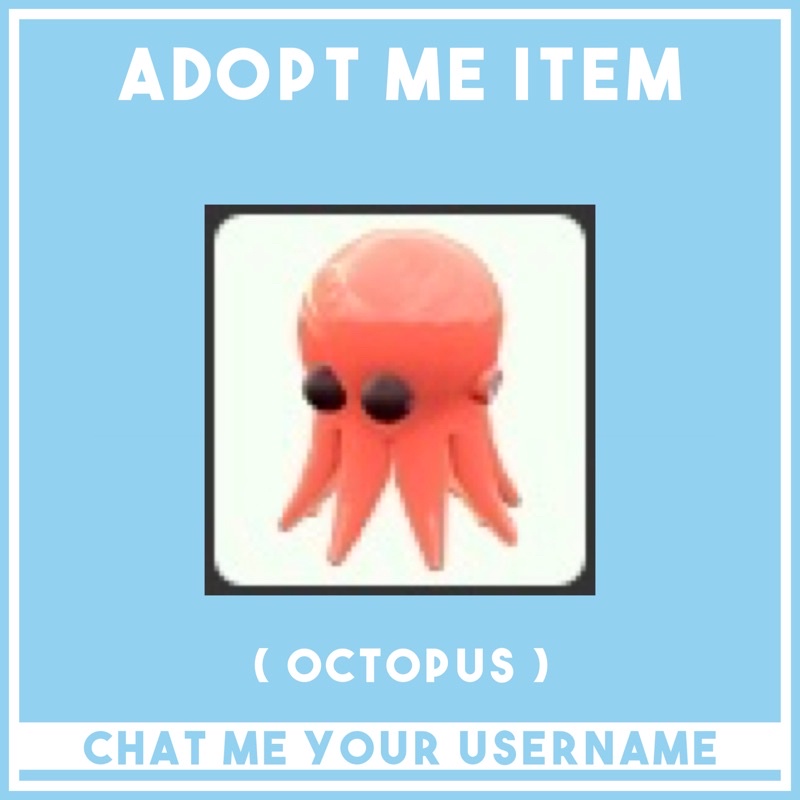 OCTOPUS || ADOPT ME ROBLOX | Shopee Malaysia