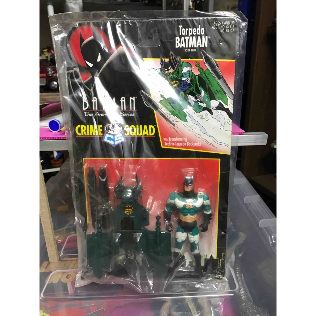 Kenner Batman Crime Squad Torpedo Batman NEW | Shopee Malaysia