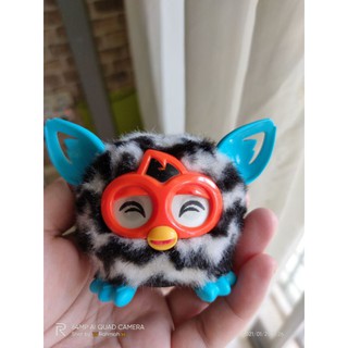 Furby Boom Furbling Mini Baby Pet Black White Hasbro 2013 With ...