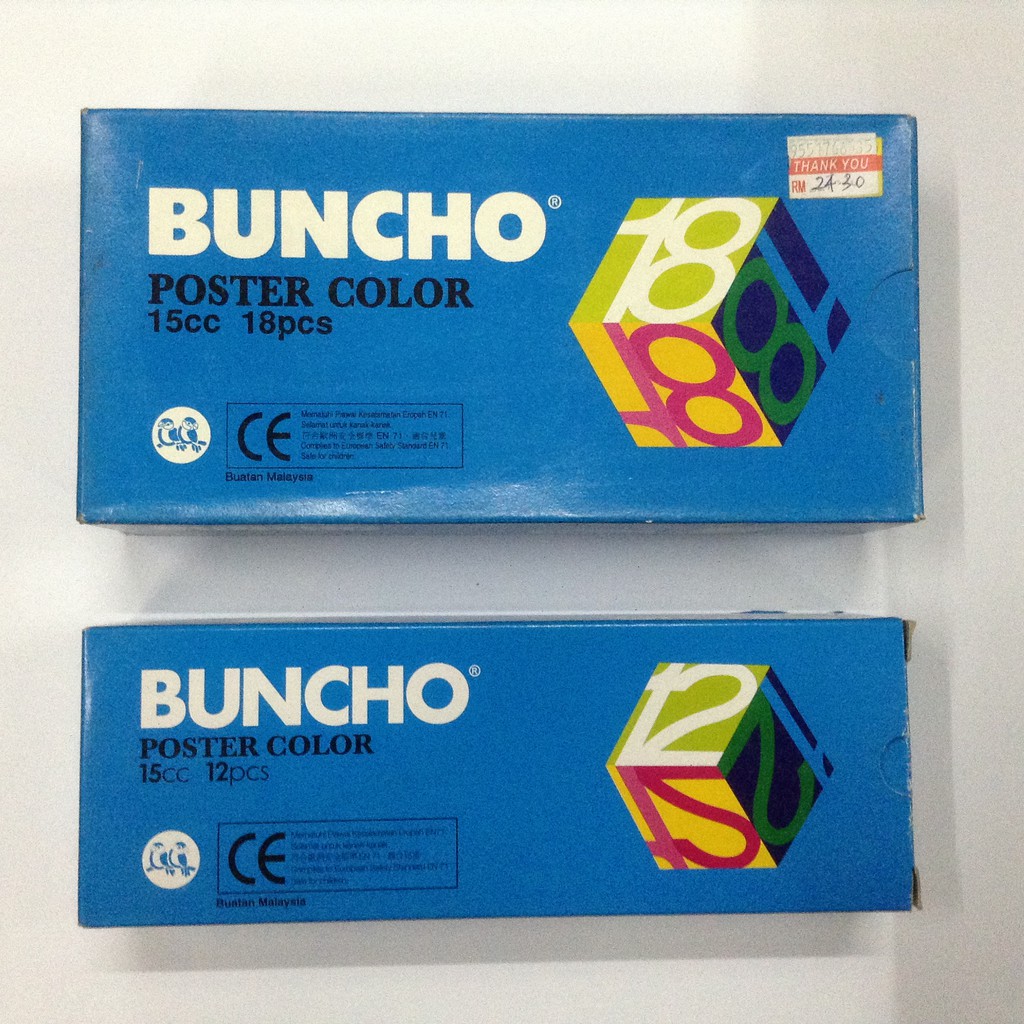 Buncho Poster Water Colours | Shopee Malaysia