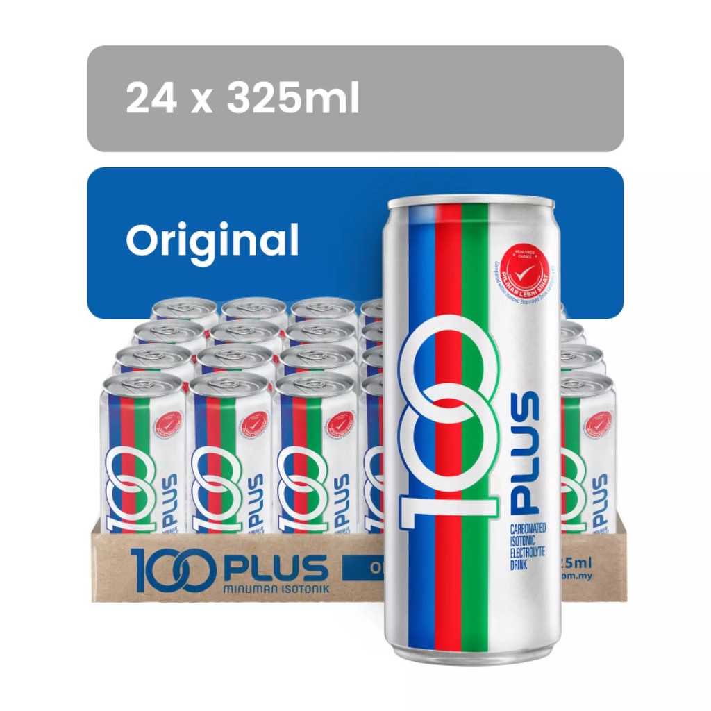 100PLUS Original (325ml x 24) | Shopee Malaysia