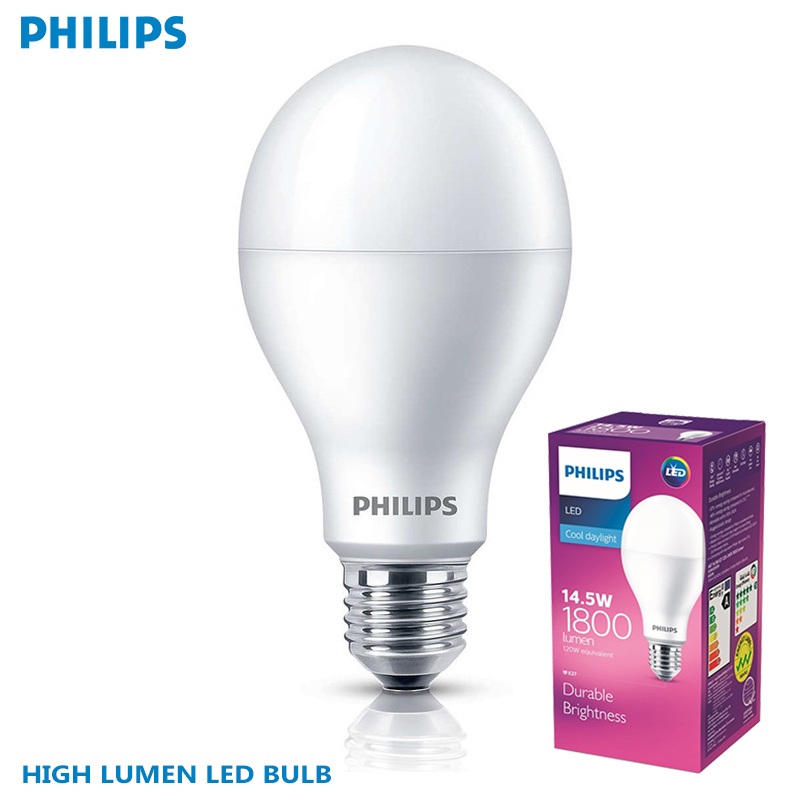 Philips LED Bulb 14.5W MyCare E27 Daylight 6500K (1800 Lumen) / Warm White 3000K (1650 Lumen ...