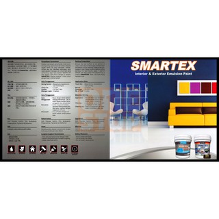 Smartex 7 Liter Emulsion Paint (Rdy Stock / Fast Shipping) Nippon ICI ...