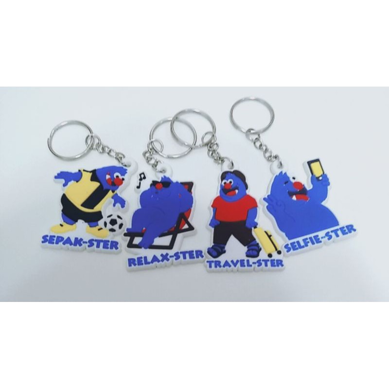 Keychain(Mamee Keychian,Cat,White with watermelon) | Shopee Malaysia