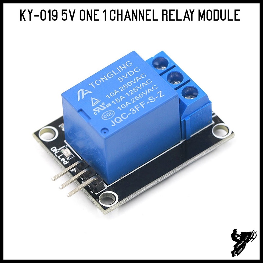 KY-019 5V One 1 Channel Relay Module Board Shield For PIC AVR DSP ARM ...