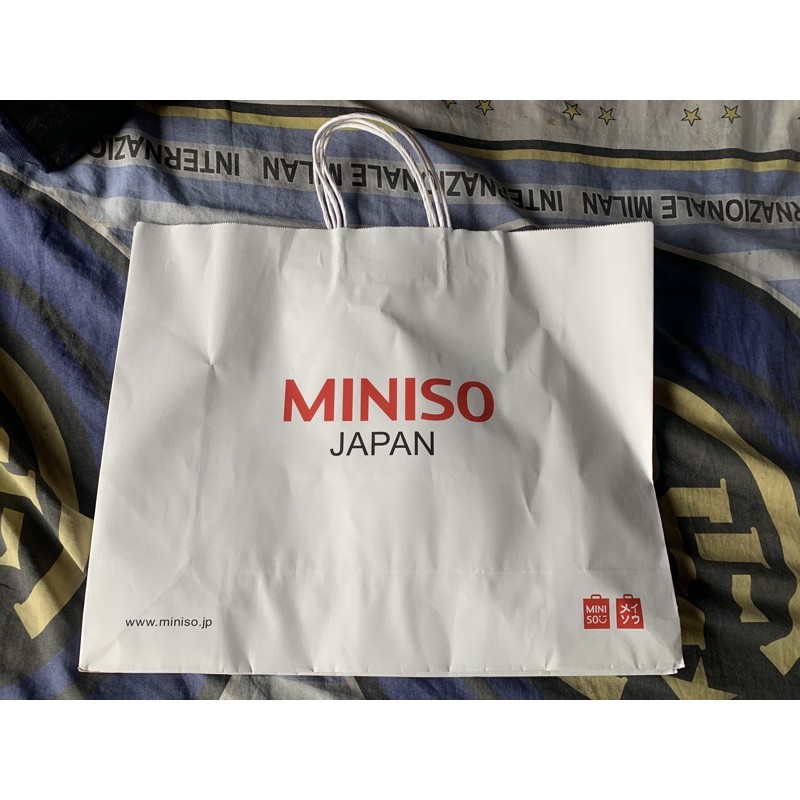 Original Miniso Paperbag | PAPERBAG MINISO ORIGINAL | Shopee Malaysia