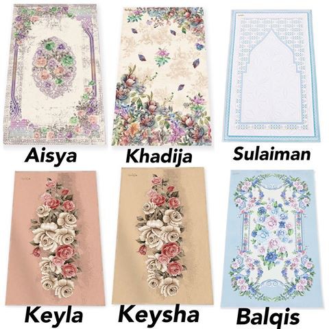 Sejadah Naelofar/ Sajada Neelofa [+ FREE GIFT]BUY 2 FREE CANVAS BAG ...