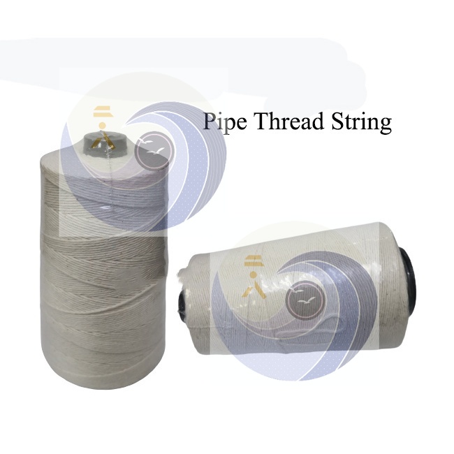 [ 1 UNIT ] Cotton Yarn/ Pipe Thread String / Pipe Twine/ Benang Ikat Pipe/ Benang putih untuk ...