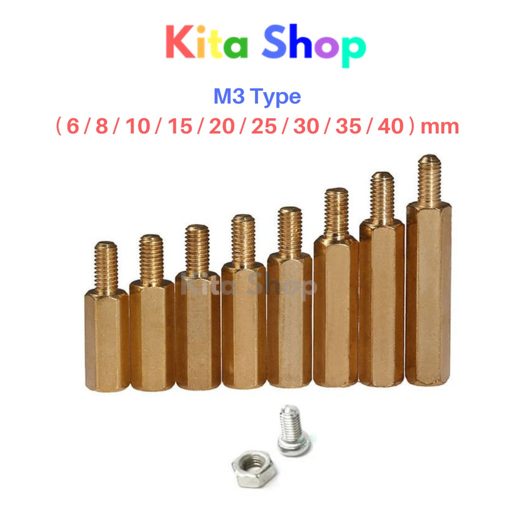 Printed Circuit Board (PCB Stand) : Screw and Nut M3 Type | Shopee Malaysia