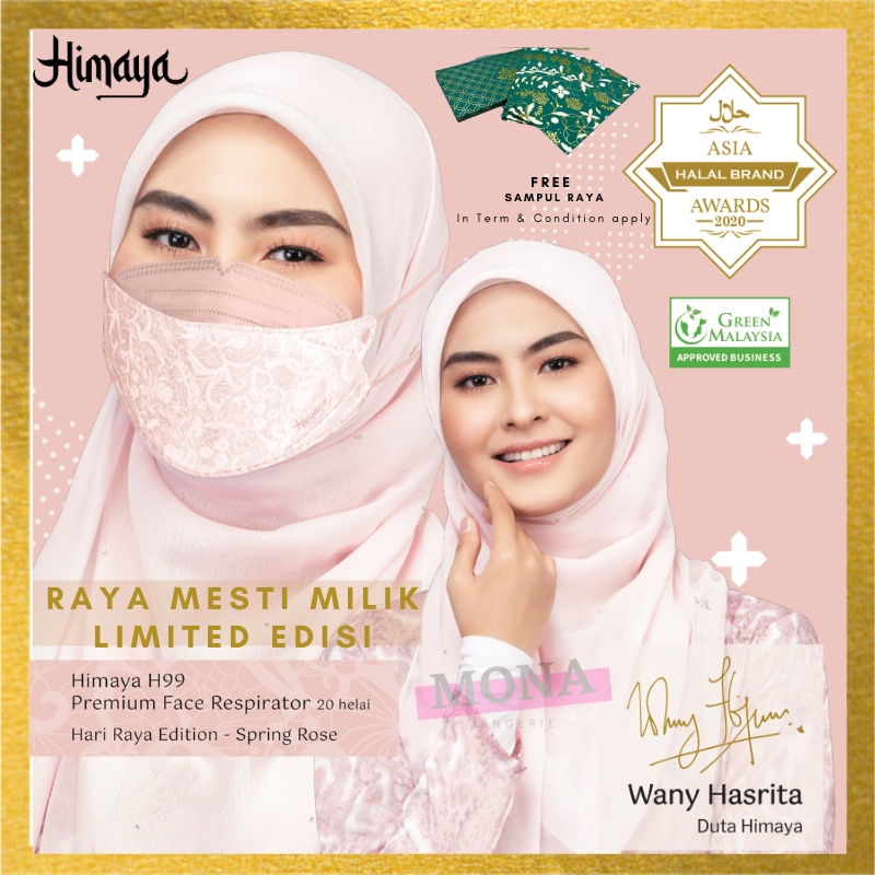 Mask Headloop Face Mask Himaya H99 Premium Himaya Face Mask Head Loop ...