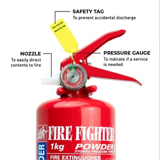 Fire Fighter Portable Fire Extinguisher Pemadam Api (1kg) for Home ...