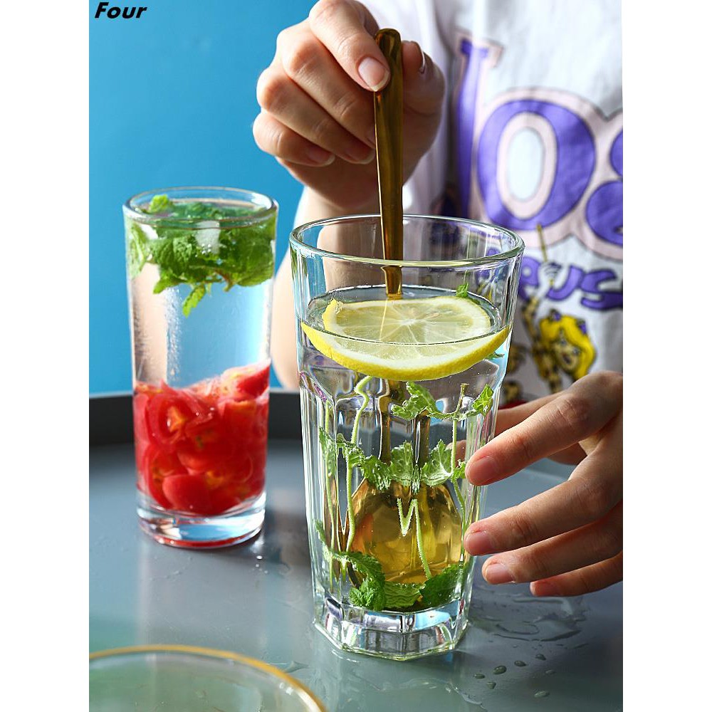 Cawan air limau gelas rumah tangga cawan teh cawan gelas dengan cawan ...