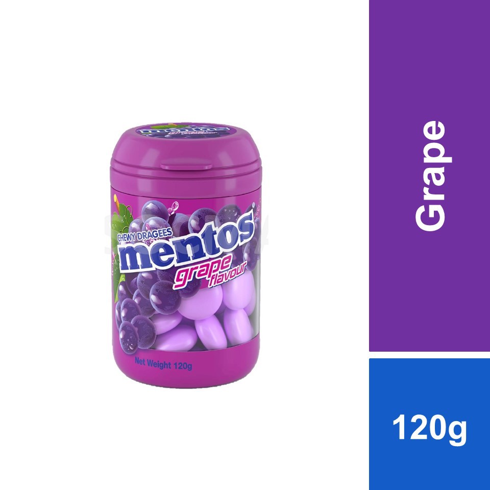 Mentos Bottle Mix Grape 120g | Shopee Malaysia