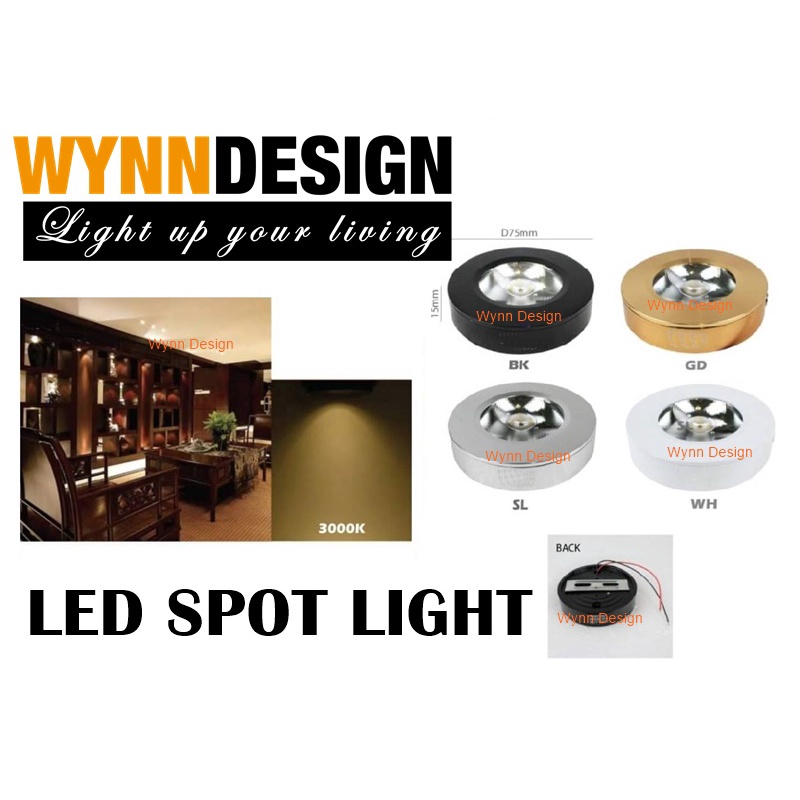 Wynn Design 3w 5w LED Surface Eyeball LED Spotlight Surface Ceiling ...