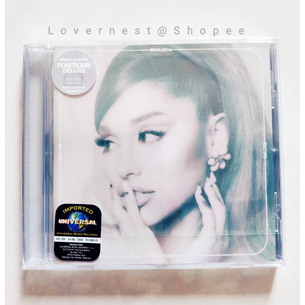 Ariana Grande - Positions Deluxe Edition Imported Version CD Album ...