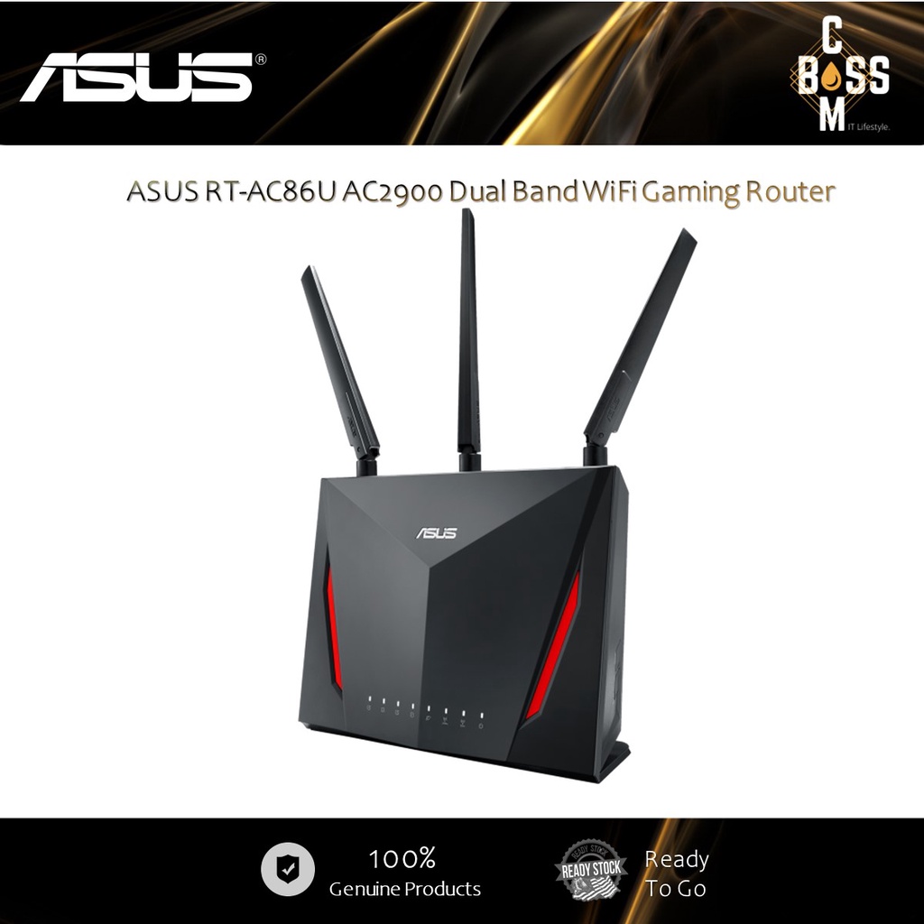 *HOT BUYS* 100% Original ASUS RT-AC86U AC2900 Dual Band WiFi Gaming ...