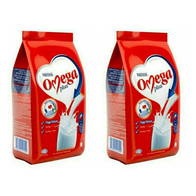 Nestle Omega Plus Milk Powder 600grams (Twin Pack) | Shopee Malaysia