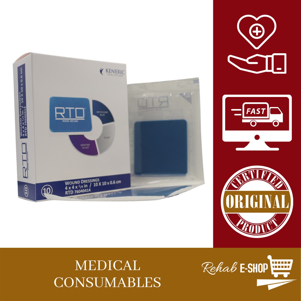 RTD WOUND DRESSING - 1 PIECE (EXPIRY: 04/2023) | Shopee Malaysia