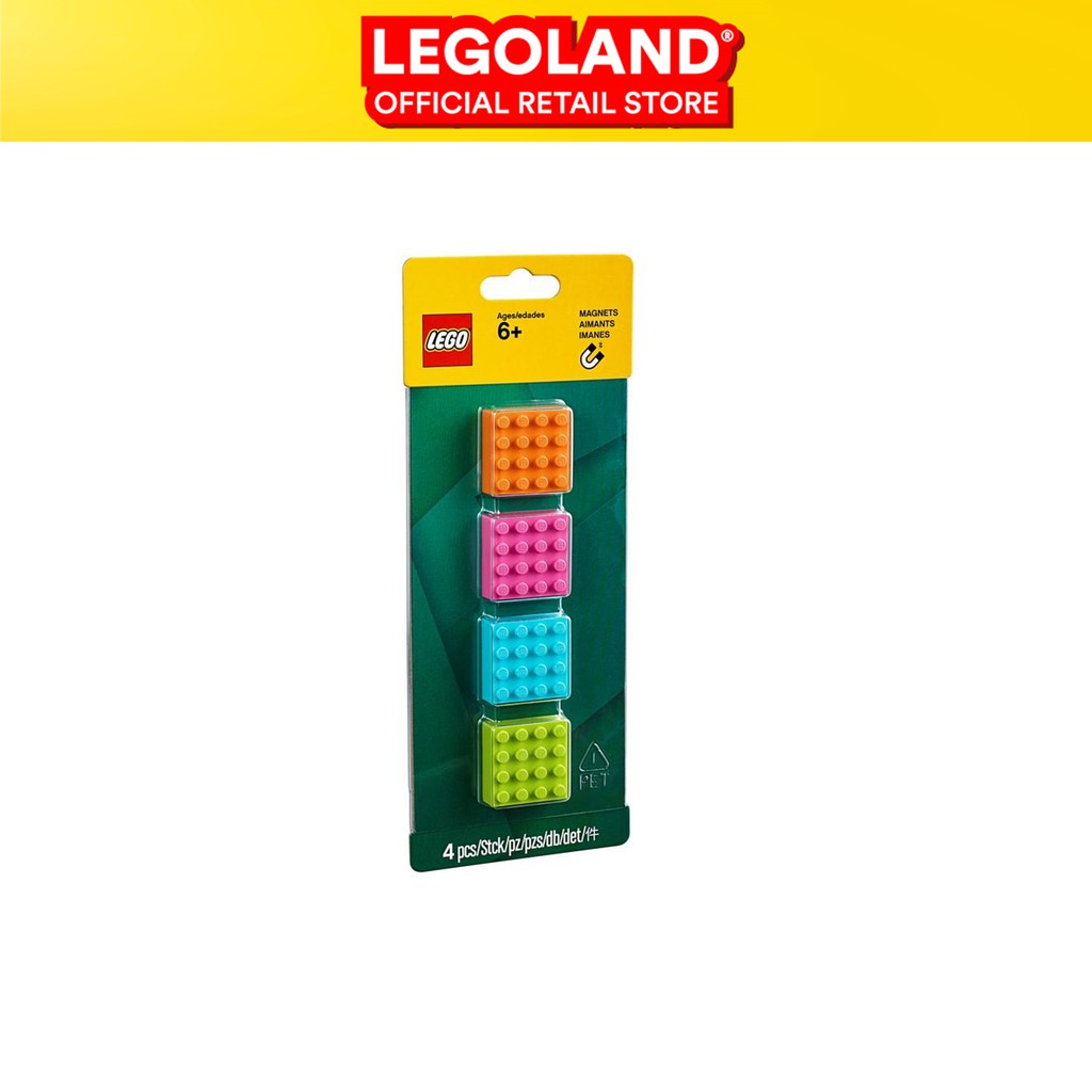 LEGO® Iconic 4x4 Brick Magnets 853900 | Shopee Malaysia