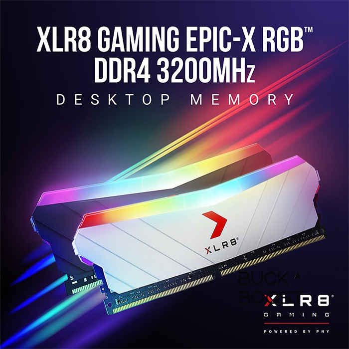 PNY XLR8 Gaming EPIC-X RGB 8GB 3200MHz Desktop Memory / PC RAM ...