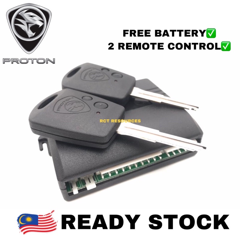 Car Alarm system set with 2x remote control for PROTON(PERSONA/PERDANA ...