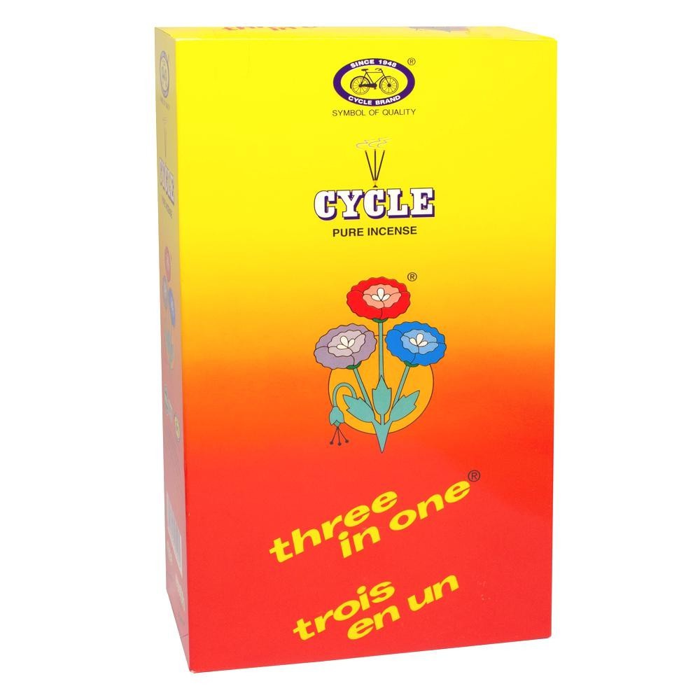 CYCLE BRAND 3 IN 1 INCENSE STICKS ( 12 * 21 STICKS ) | Shopee Malaysia