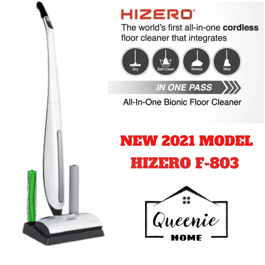HIZERO All-in-One Bionic Floor Cleaner F803 NEW MODEL Sweep Dry Mop ...