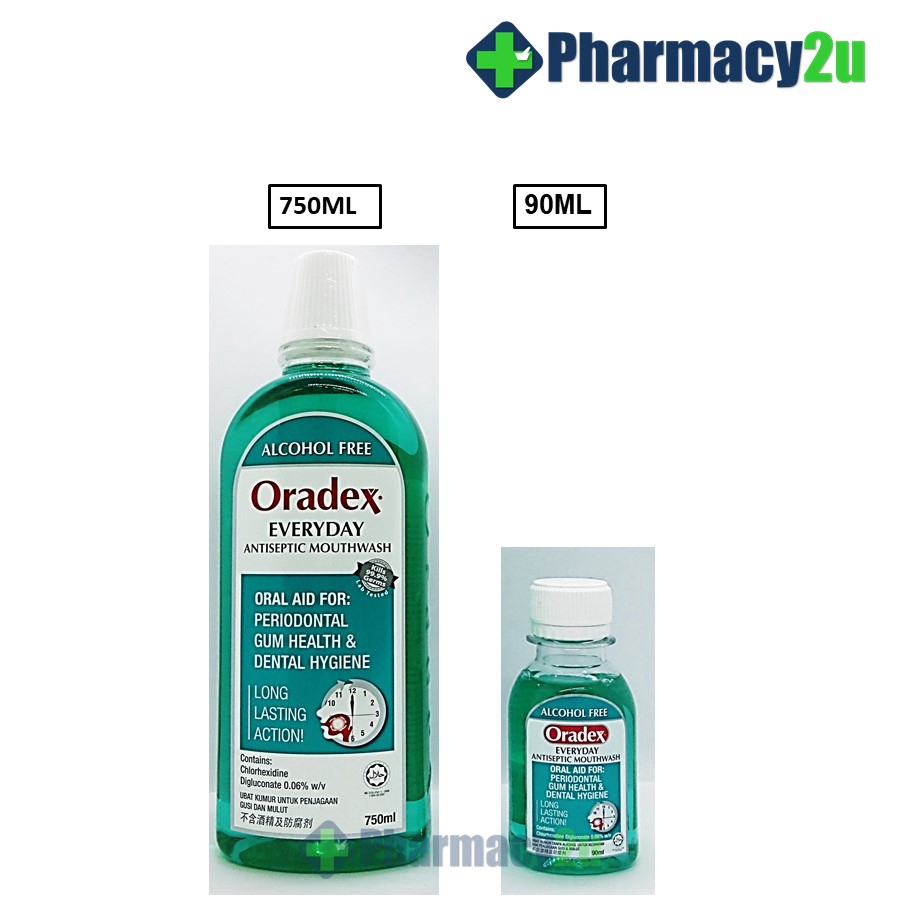 ORADEX EVERYDAY 90ML/750ML FOC TOOTHPASTE 50G | Shopee Malaysia