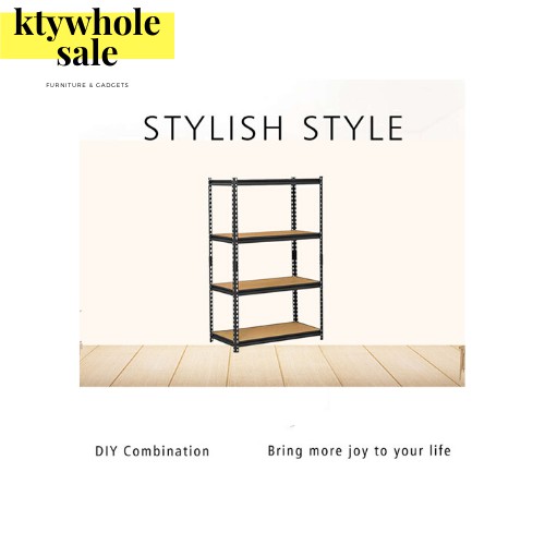 KTY 4 Tier Boltless DIY Racking Storage Racking Multi Purpose Racking Rak Dapur Storage Rak /Rak ...